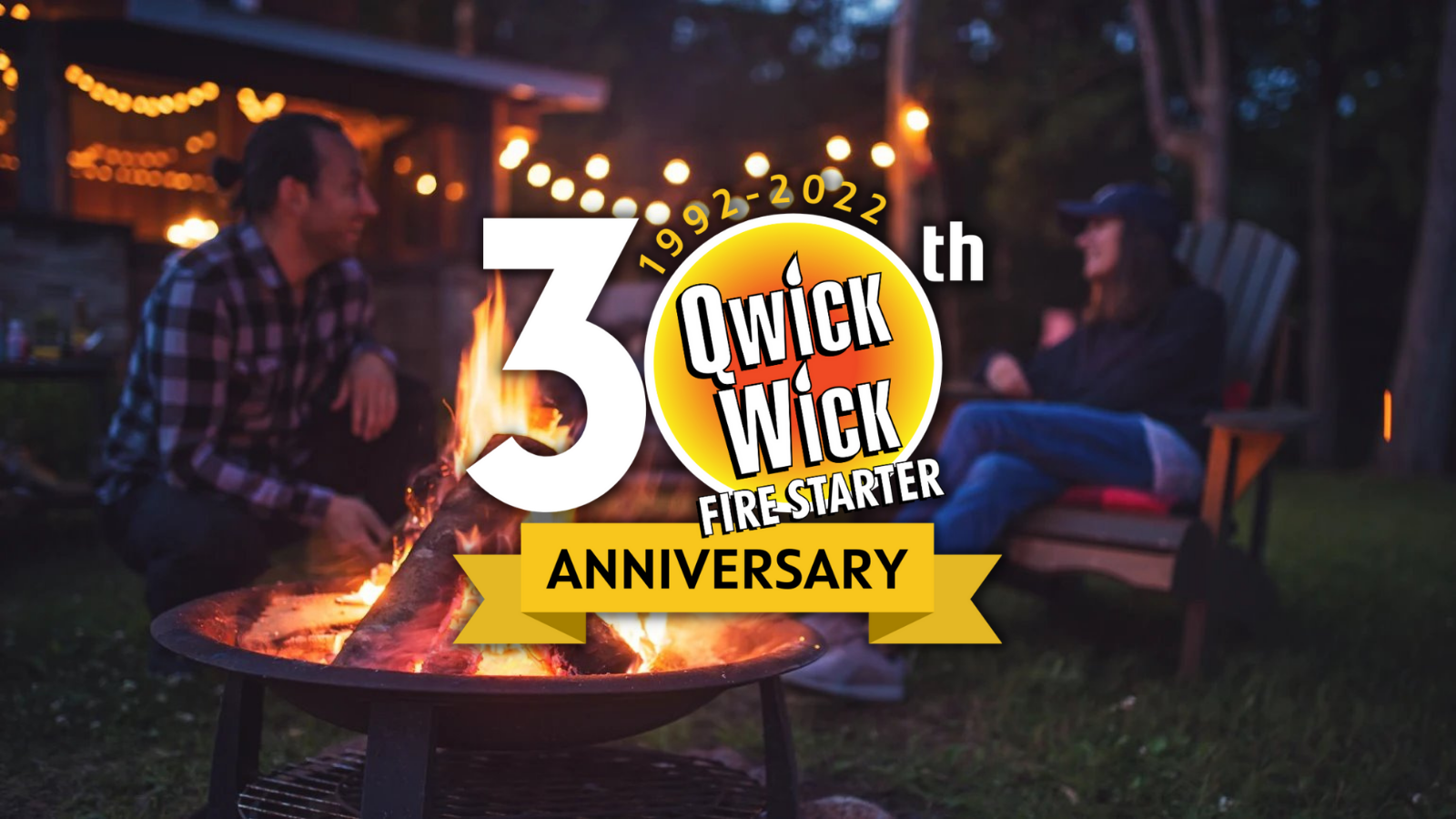 Qwick Wick Celebrates 30 Years of Business – Qwick Wick Fire Starter